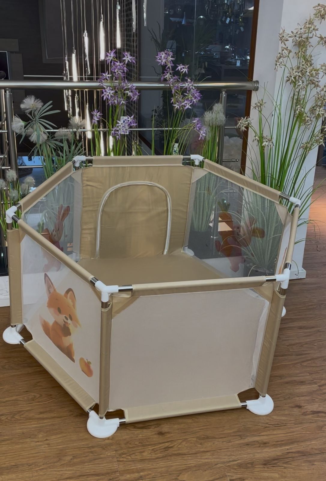 Parc Bébé Premium Titou Kids - Beige – Titou Store